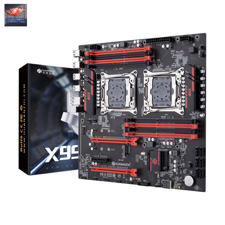 MAINBOARD HUANANZHI X99-8D4 NEW BOX || Máy Tính Sóc Bay
